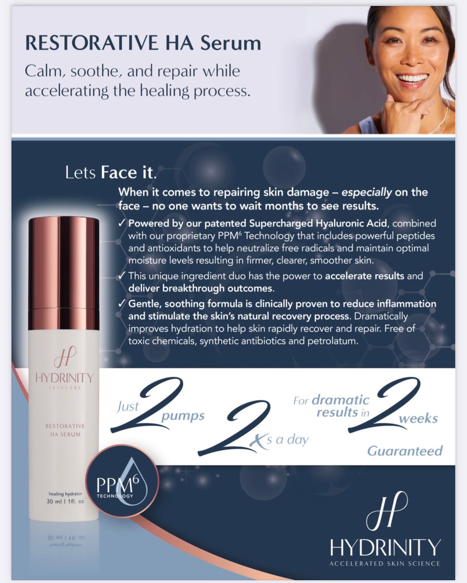 Hydrinity Restorative HA Serum – LaHaye Skin Care